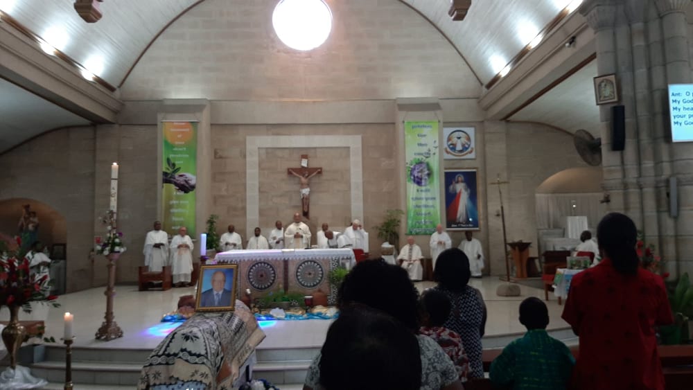 Funeral service for Father Barr underway - The Fiji Times