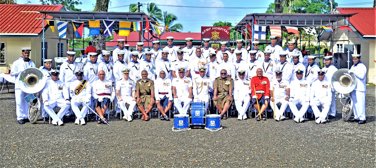 RFMF commander commissions navy band - The Fiji Times