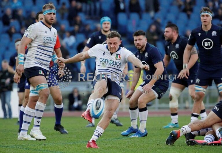 Rugby: Italy scrum half Braley misses out against England - The Fiji Times