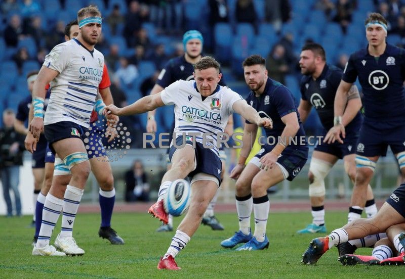 Rugby: Italy scrum half Braley misses out against England - The Fiji Times