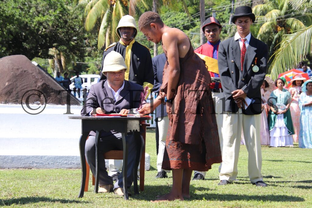 Children recreate Deed of Cession day to mark 50 years of freedom - The ...
