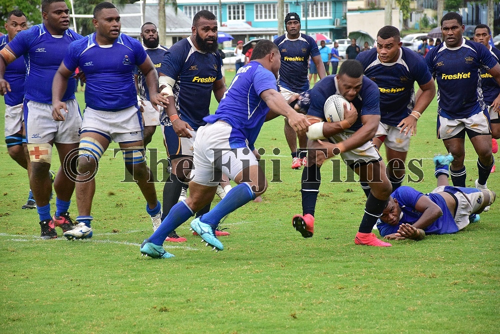 Navy reigns - The Fiji Times
