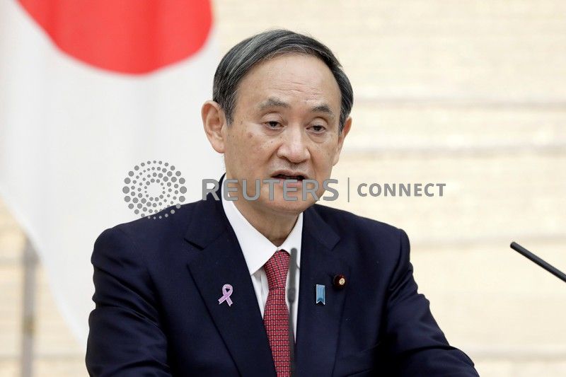 PM Suga says Japan to lead international efforts on climate change ...