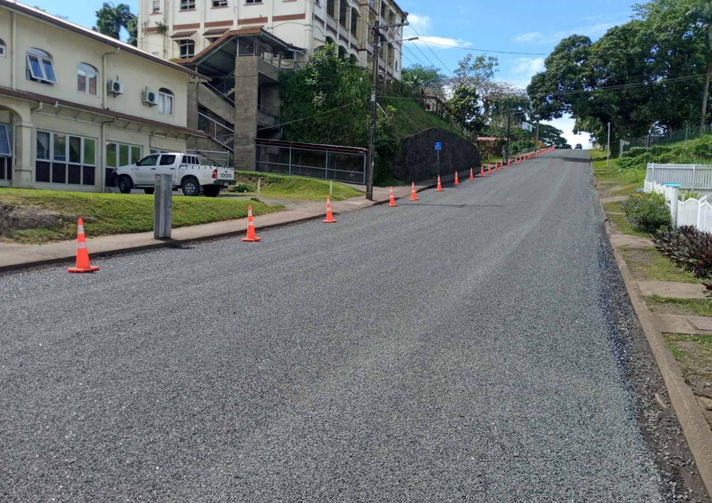 Severely deteriorated Suva roads fixed - The Fiji Times
