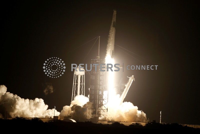SpaceX rocket carrying four astronauts successfully takes off - The ...