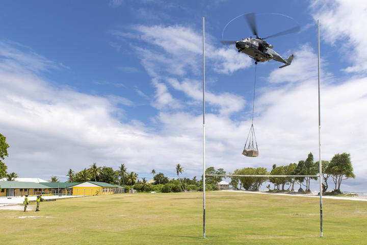 New Zealand Defence Force delivers water tanks, renewable energy ...