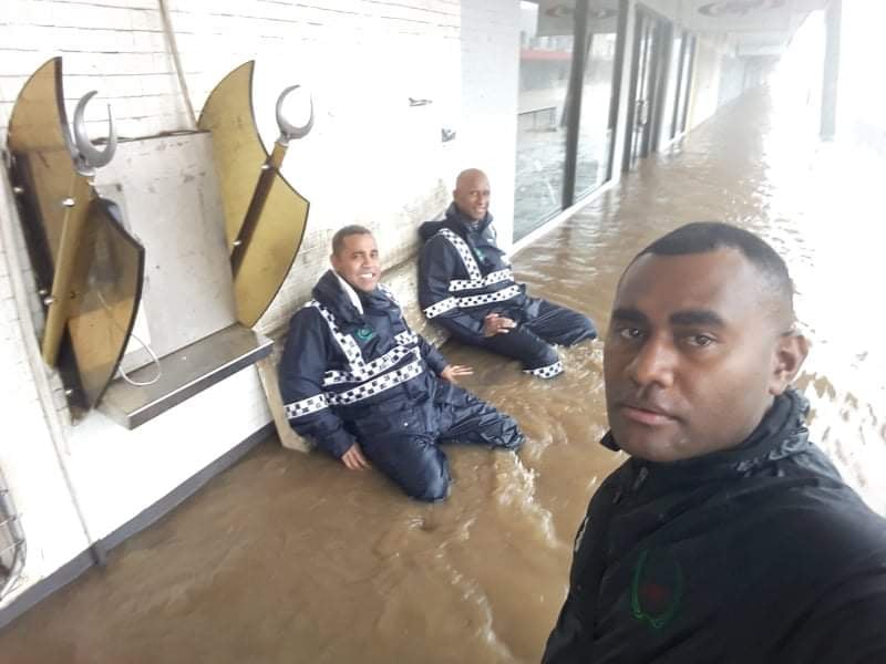 TC Ana: Officers brave the cold as they monitor Labasa town - The Fiji ...