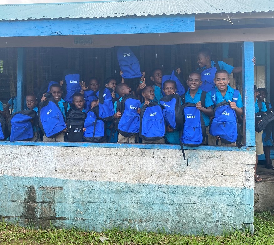 Mobil reaches out to schools - The Fiji Times