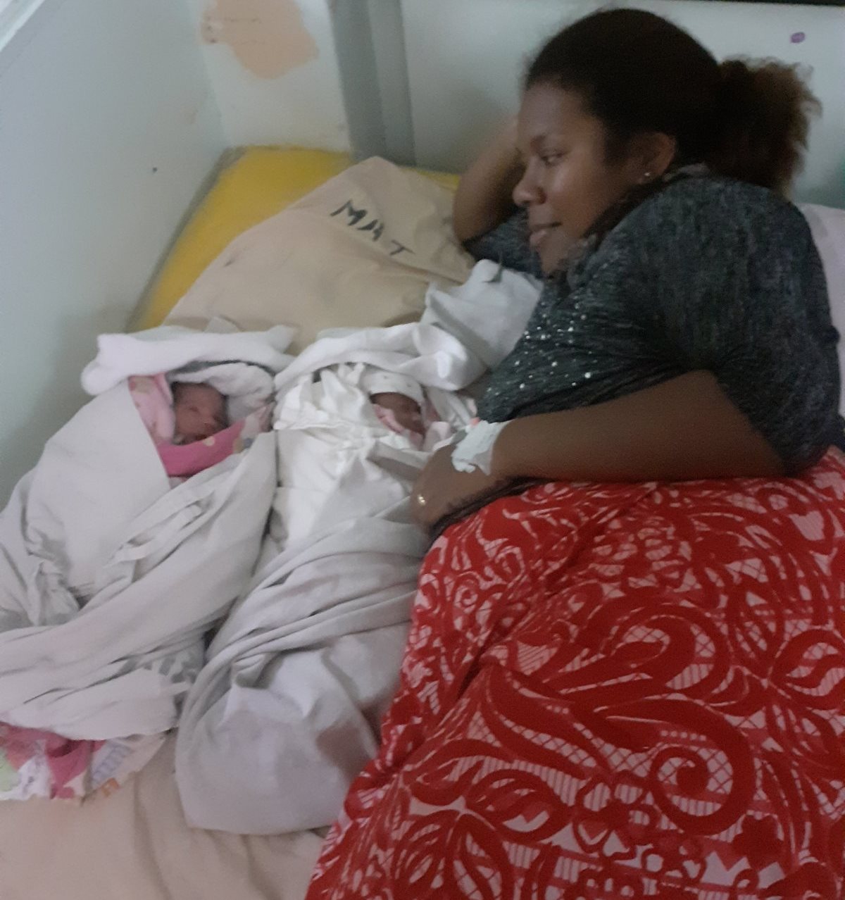 Miracle twin baby girls born in the midst of the storm - The Fiji Times