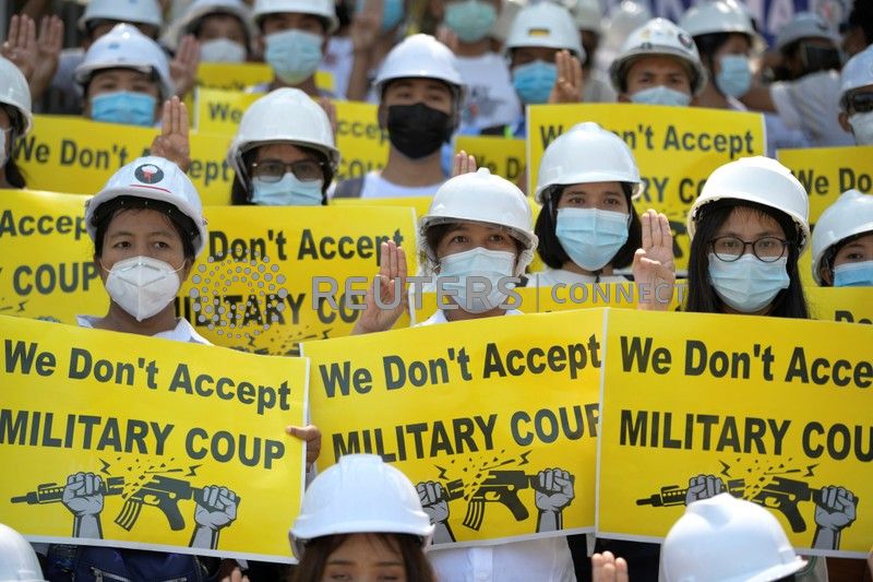 Myanmar students, doctors plan more protests against military rule ...