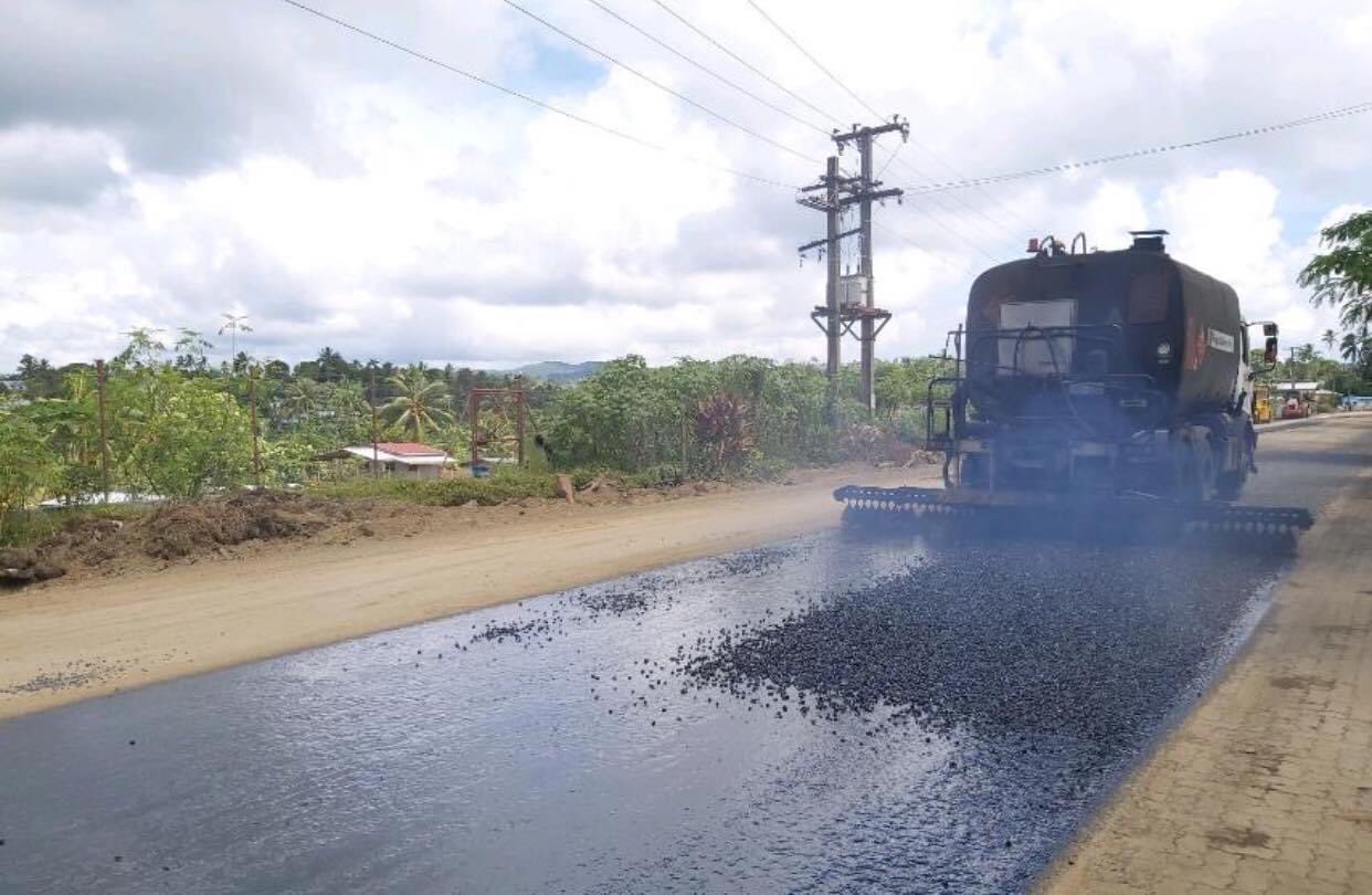 Road improvement works currently progressing well - The Fiji Times