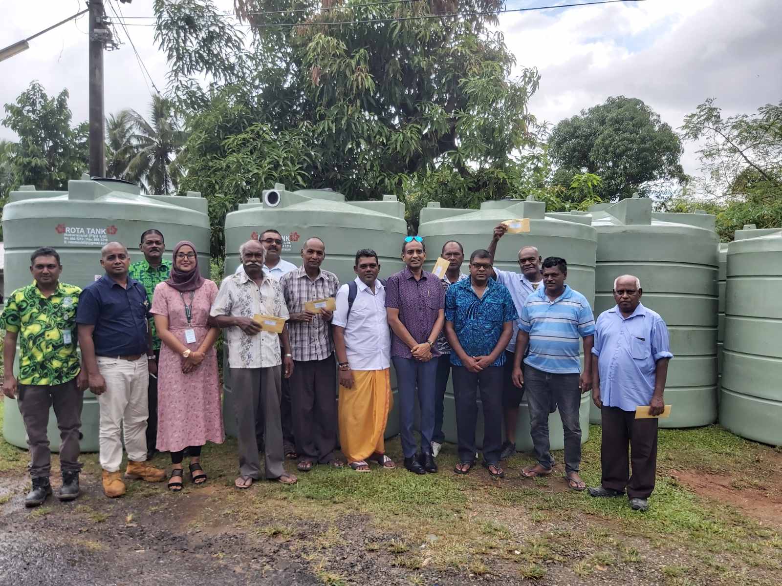 Water tanks to help increase in farm productivity - The Fiji Times