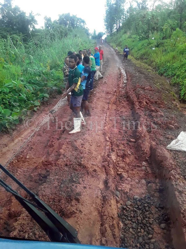 Bad roads a concern - The Fiji Times