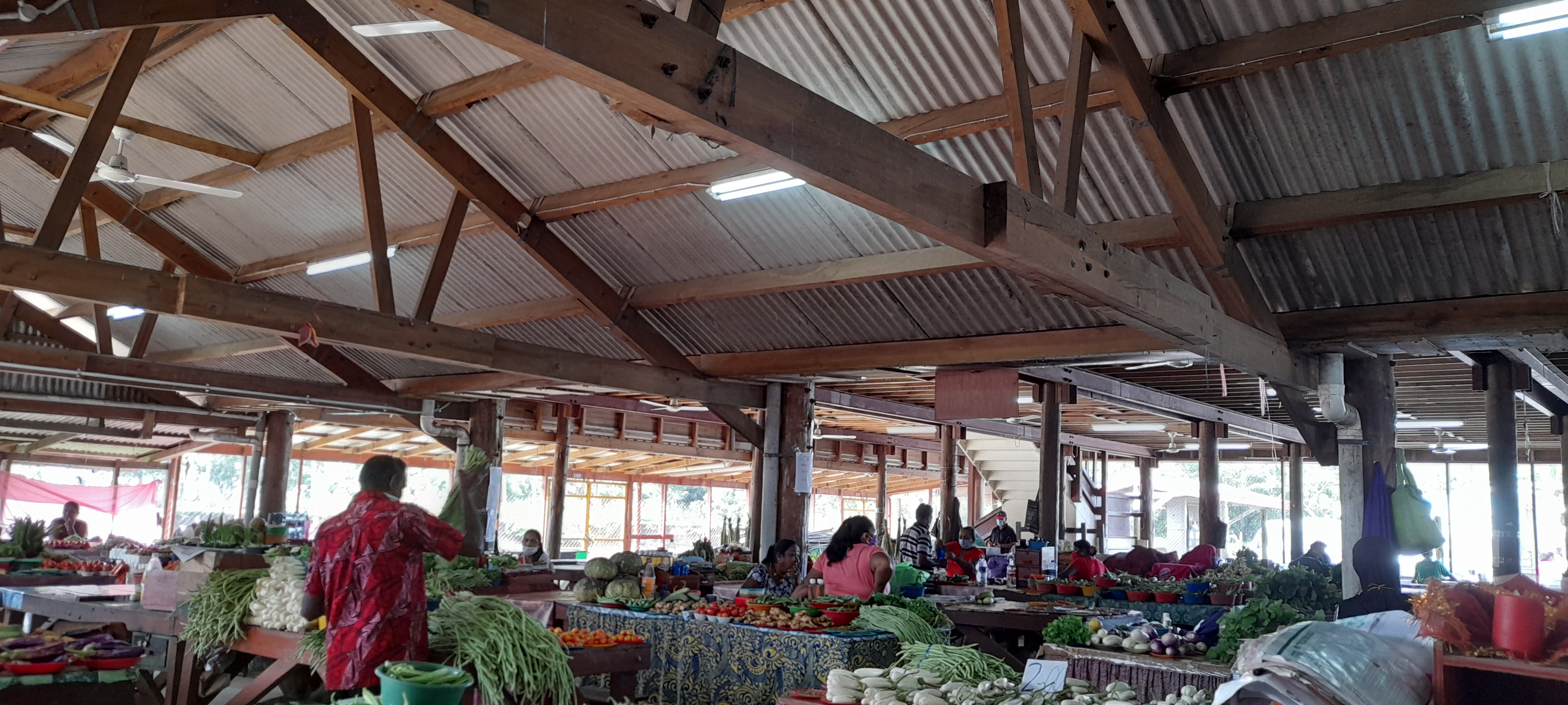 Vendors' delight: Three TV sets installed at the market - The Fiji Times