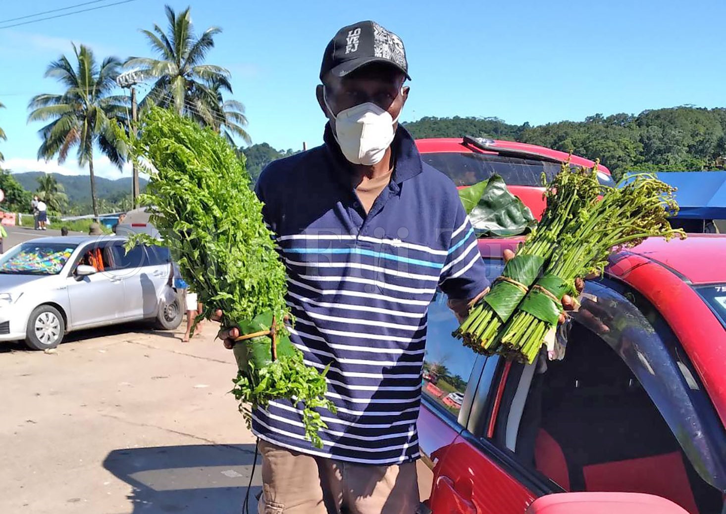 Man sells ‘ota’ to help villagers - The Fiji Times