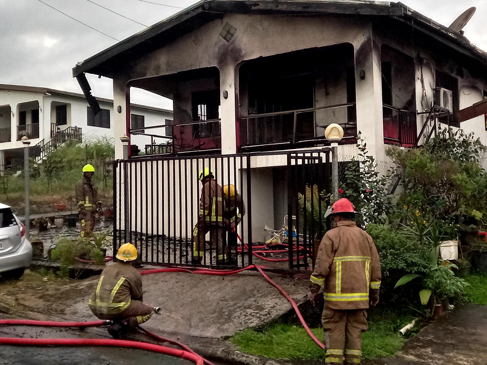 Tacirua family loses home in afternoon fire - The Fiji Times