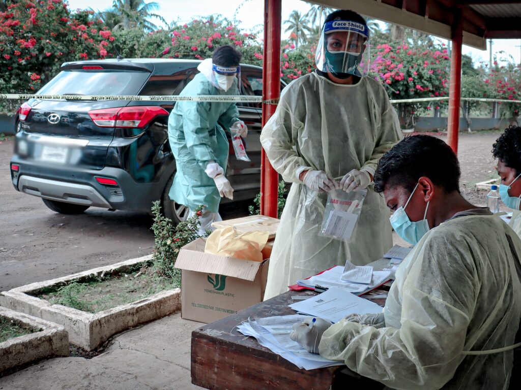 COVID-19: Oceania Hospital's precautionary measure includes wearing PPE ...