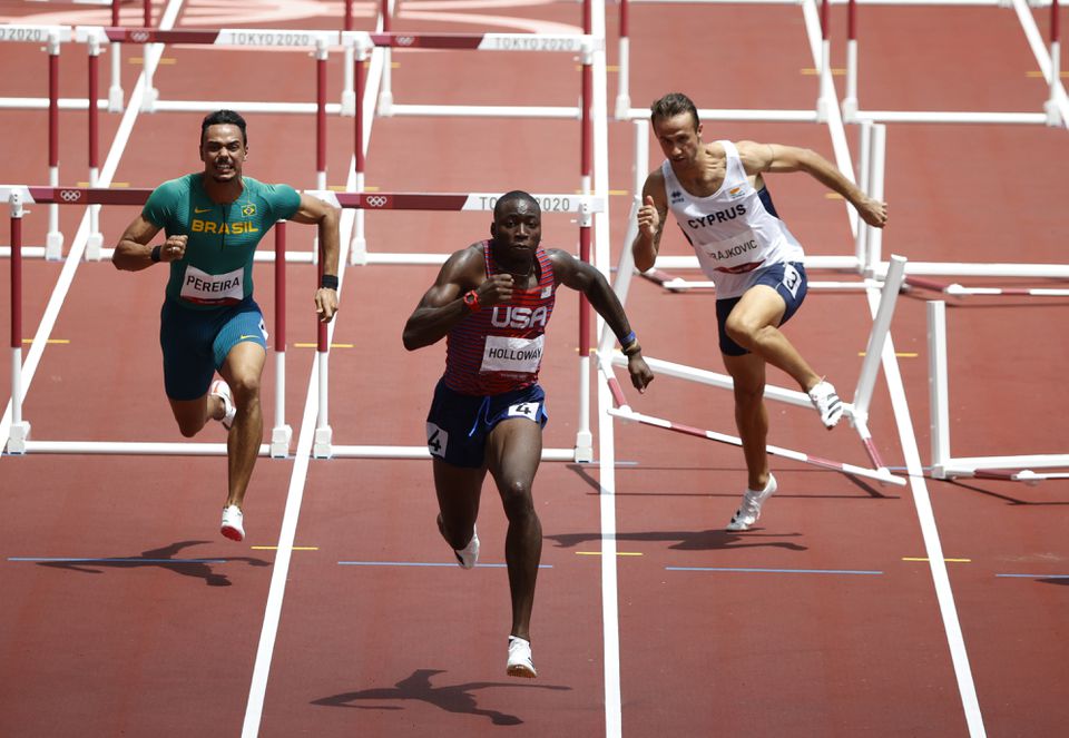 World champion Holloway reaches 110m hurdles final - The Fiji Times