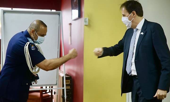 Qiliho, Edgar talk security - The Fiji Times