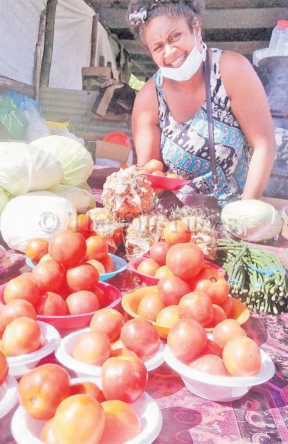 Farming helps family - Selling at the border - The Fiji Times