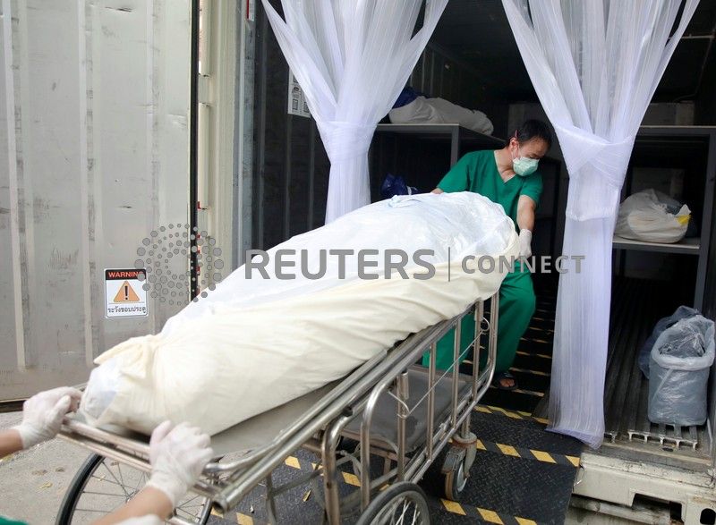 As cases surge, Thai hospital uses containers to store bodies - The ...