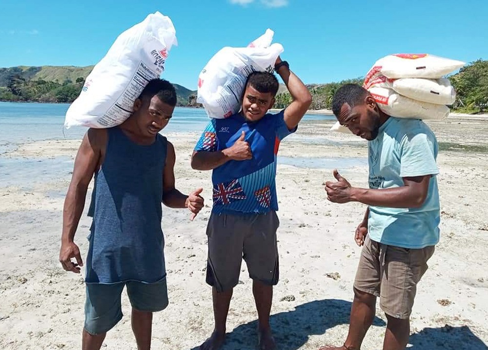 Food packs for villagers - The Fiji Times