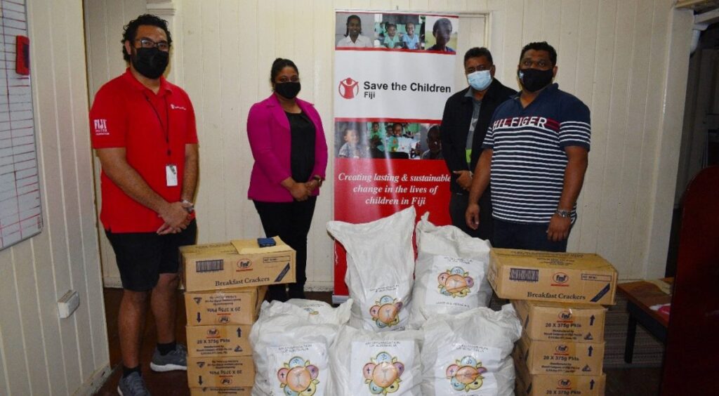 Save the Children receives packs - The Fiji Times