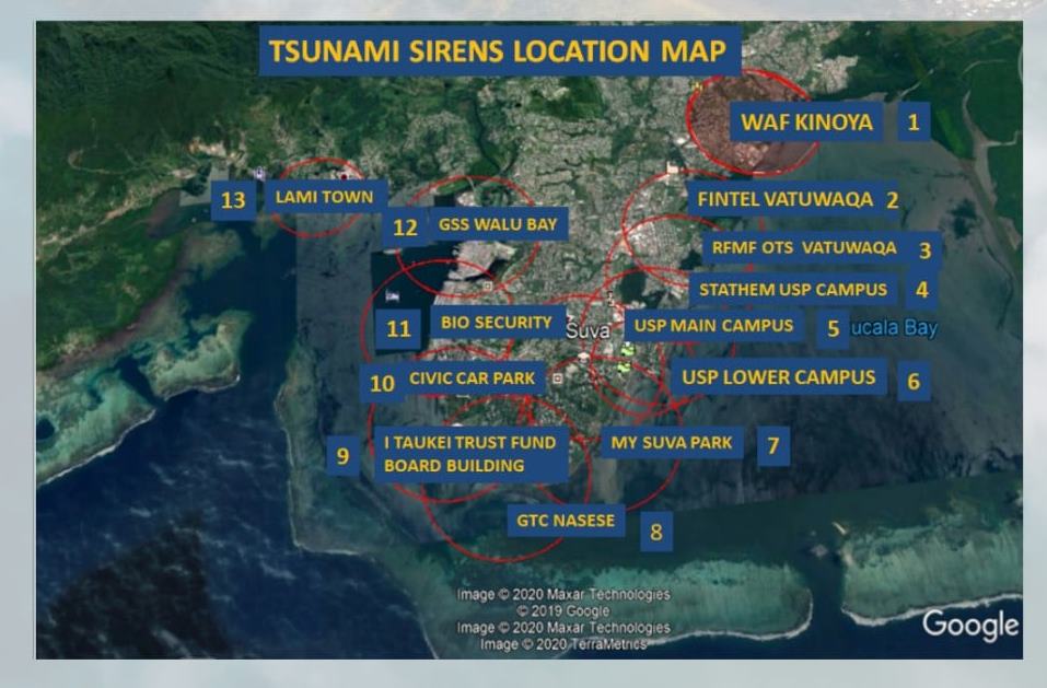 Live tsunami siren test scheduled for Friday - The Fiji Times