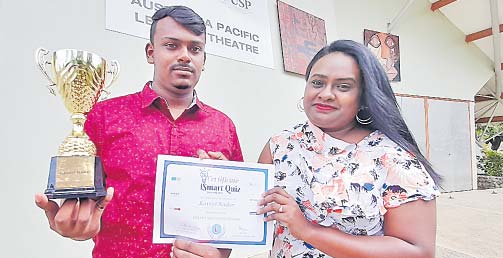 Fijian student wins science quiz - The Fiji Times