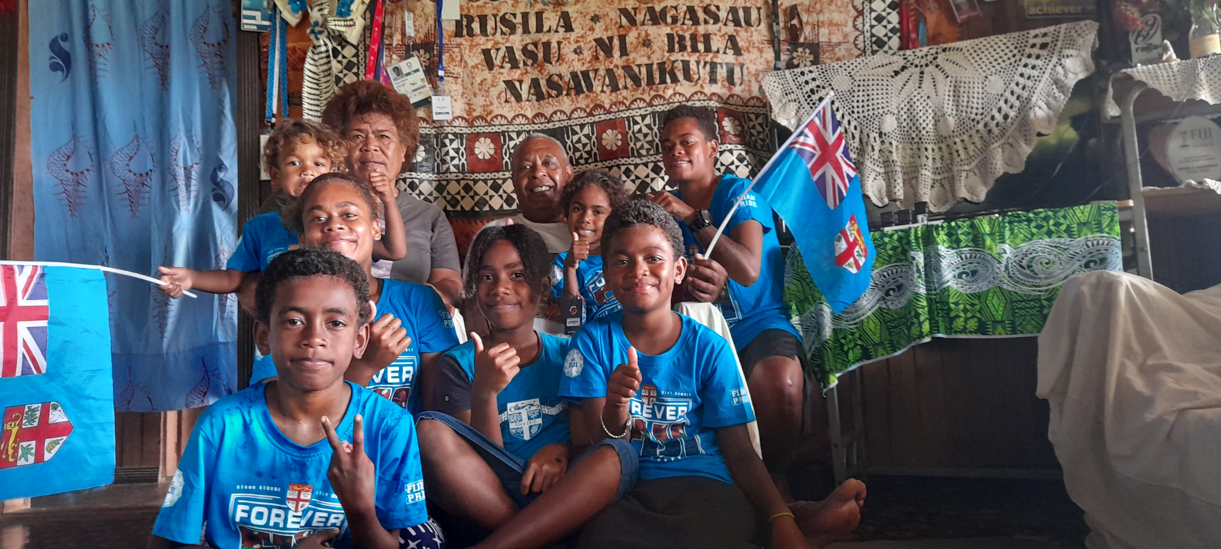 Fijians rugby players in France help kids back home - The Fiji Times