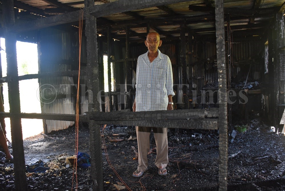 Fire destroys two-bedroom structure - The Fiji Times