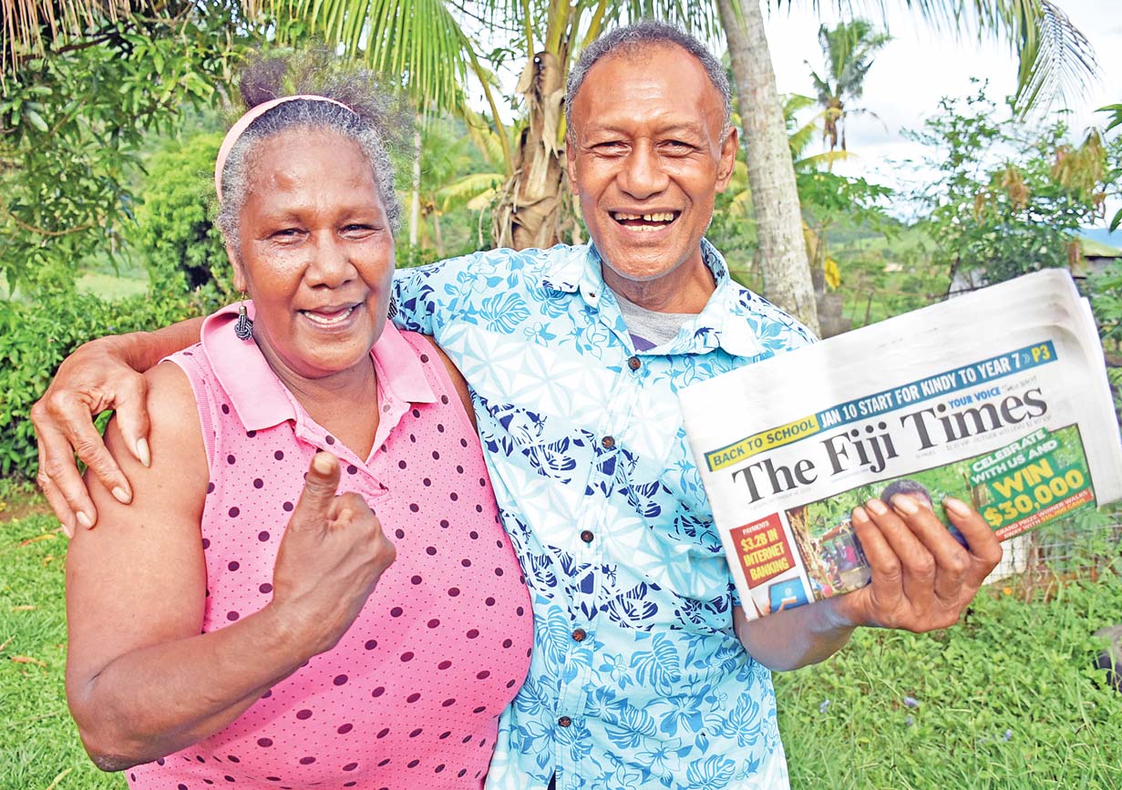Tuitoga shares journey with the Times - The Fiji Times