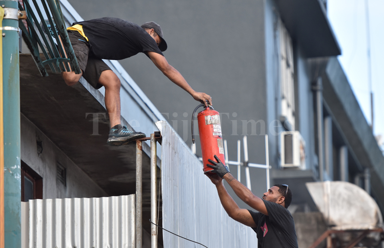 Food vendors help stop major fire in downtown Suva - The Fiji Times