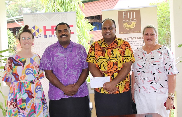 Museum receives $5k support from local bank - The Fiji Times