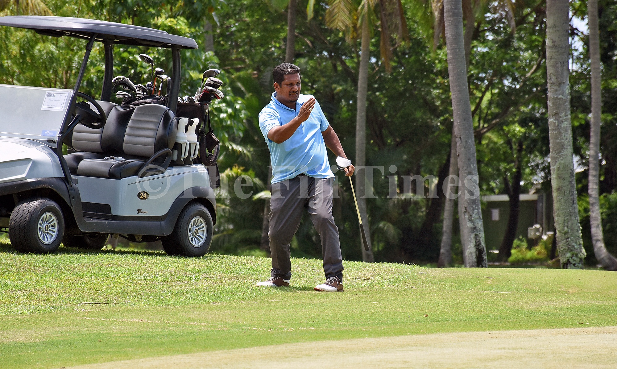 Hussein swings to amateur victory - The Fiji Times