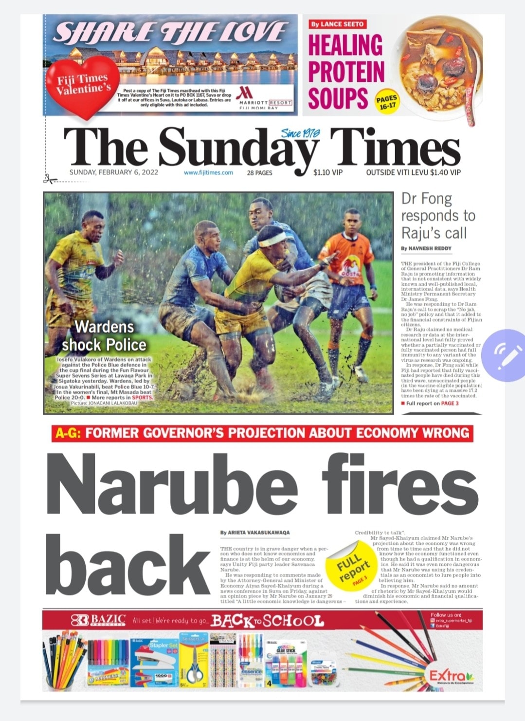 From the Editor's Desk: Your Sunday, February 6 briefing - The Fiji Times