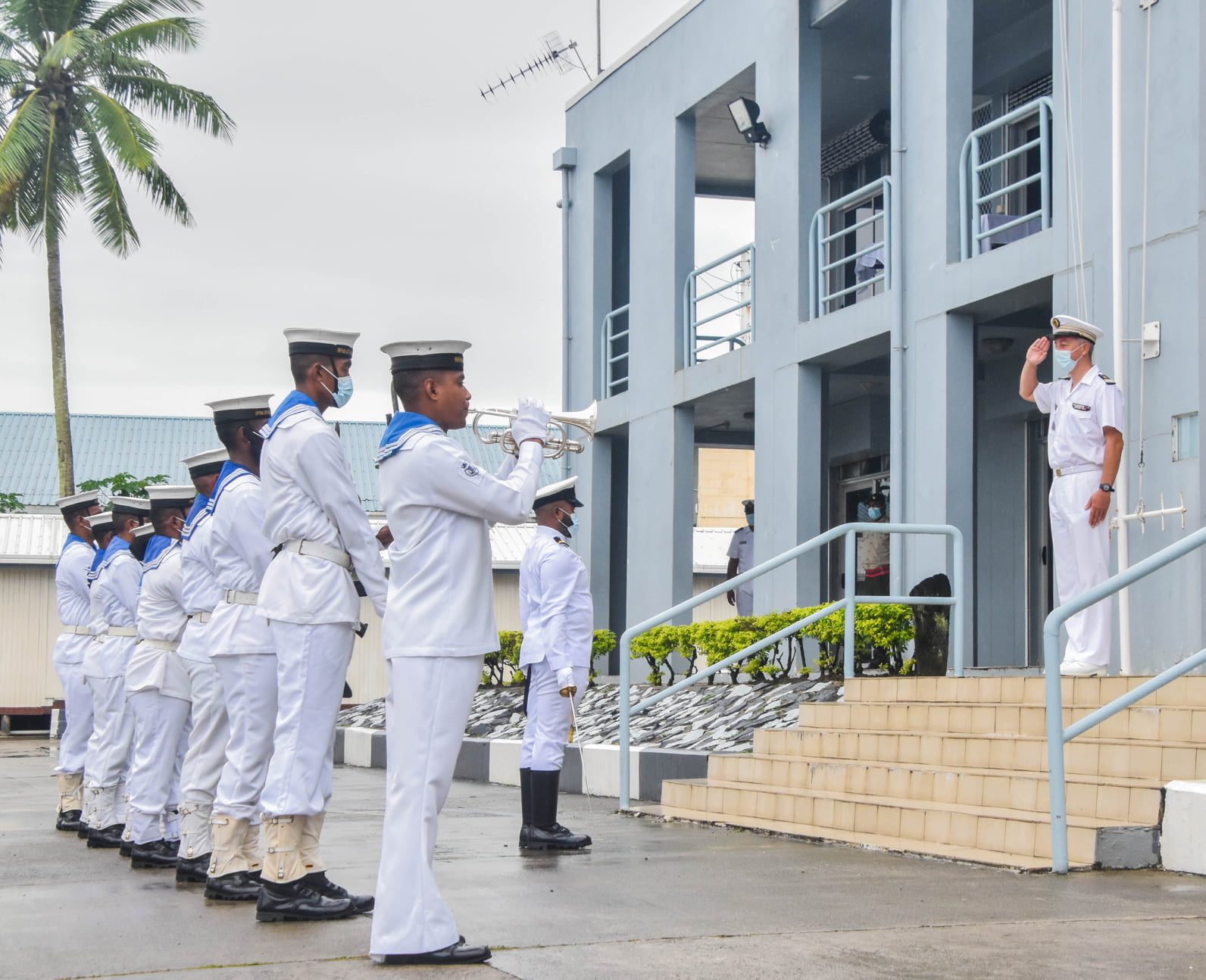 New Caledonia naval officer concludes visit in Fiji - The Fiji Times