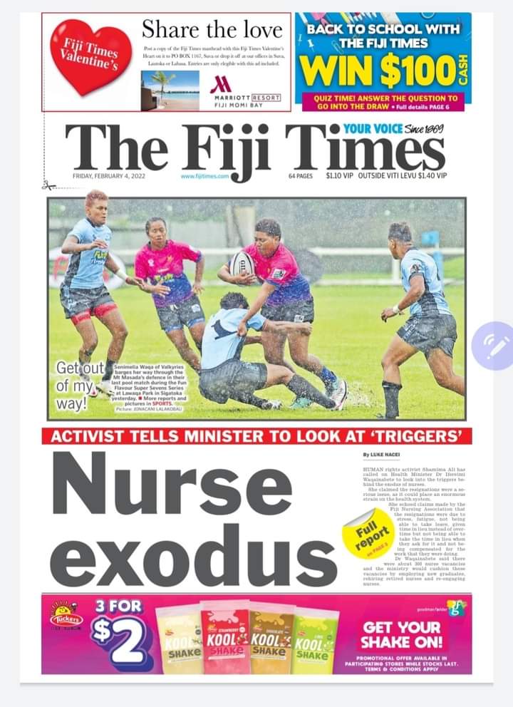 From the Editor's Desk: Your Friday, Feburary 4 briefing - The Fiji Times