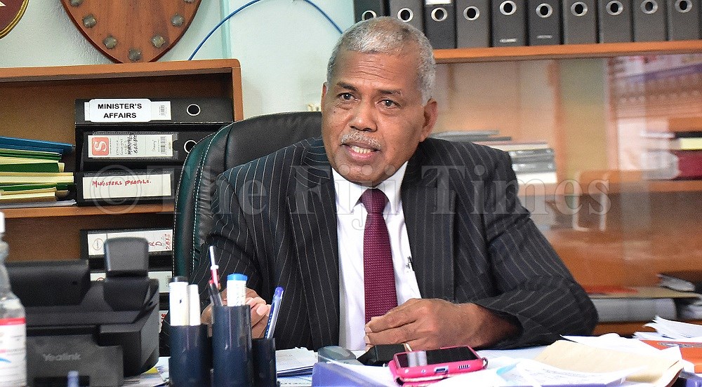 We are apolitical – Turagavou - ‘Step down if you wish to contest 2022 ...