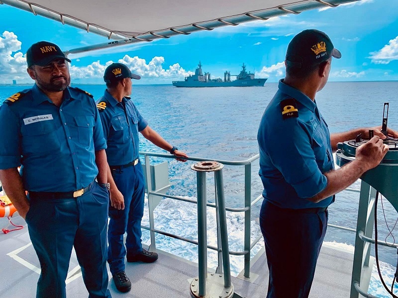Fiji and Aussie navies conduct passing exercise - The Fiji Times