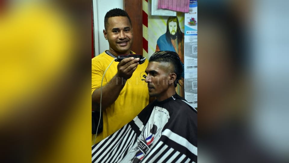Lomani the barber - The Fiji Times