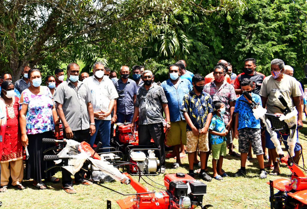 Community receives machines and pumps - The Fiji Times
