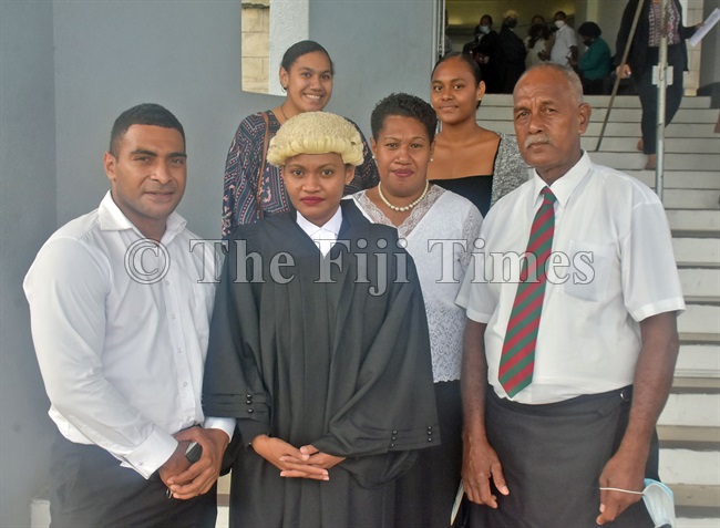 Finally a legal eagle - Maria’s hard work pays off - The Fiji Times