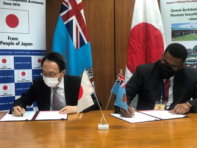 Japan government and WAF sign grant contract - The Fiji Times