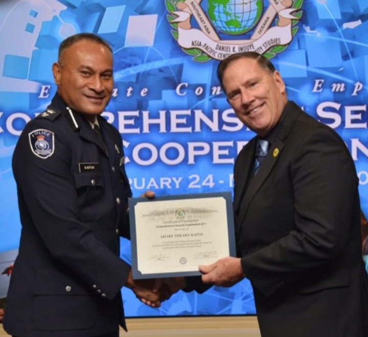 SP Kafoa enhances his knowledge on security matters and cooperation ...