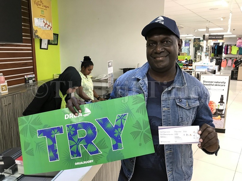 Dorovolomo buys ticket, puts bet on Fijian Drua - The Fiji Times