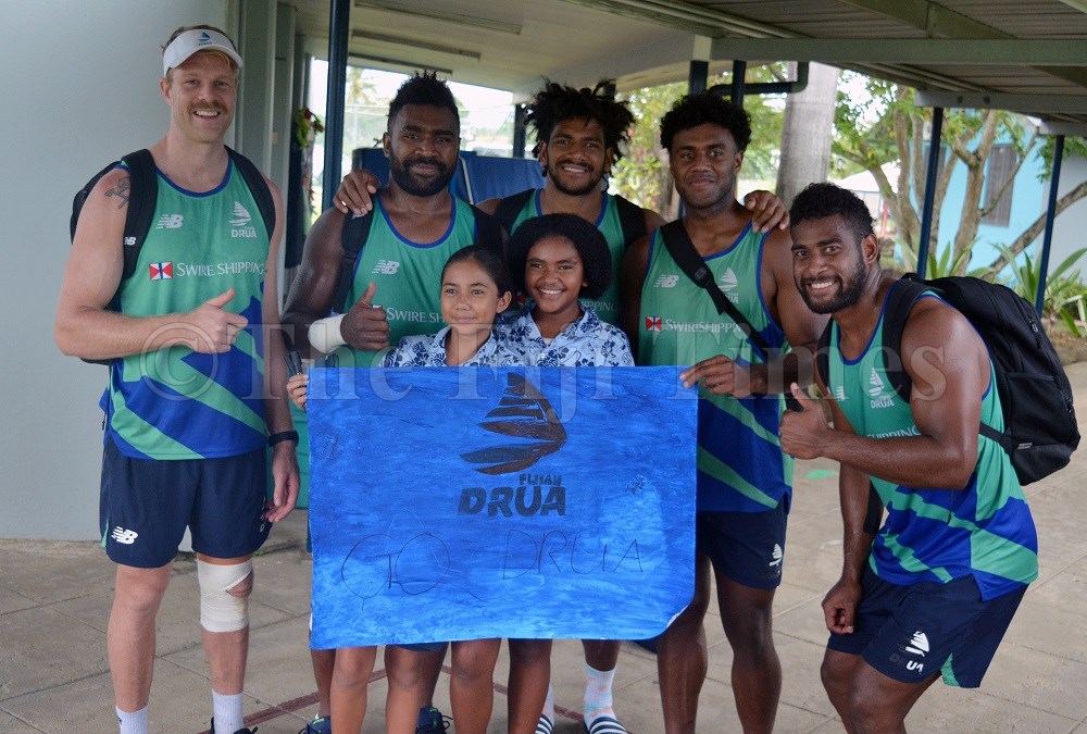 Students cherish Drua time - The Fiji Times