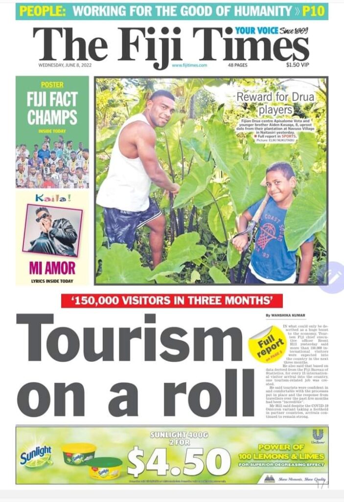 From the Editor-in-Chief's desk: Your June 8 briefing - The Fiji Times