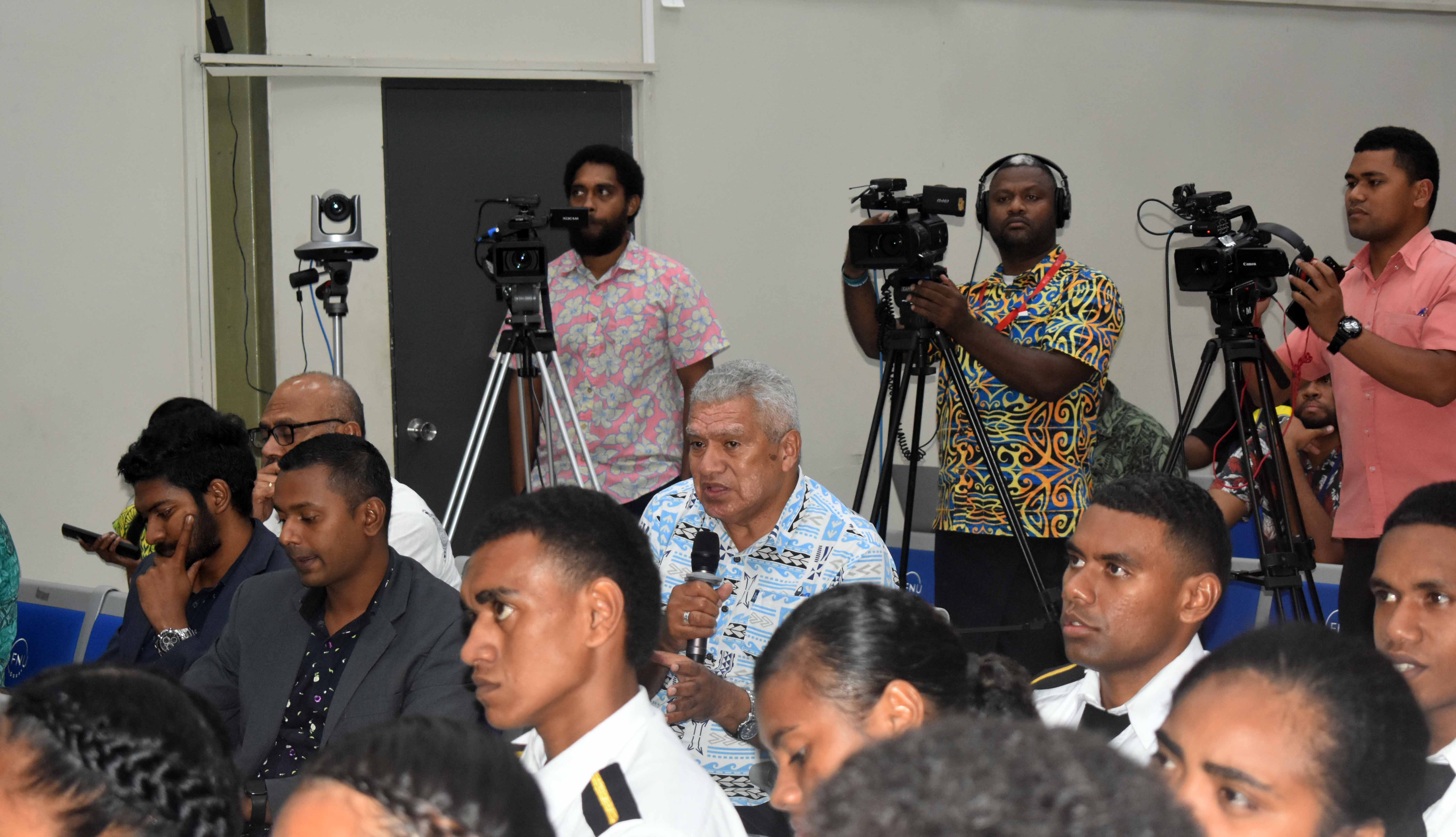 Good turnout for national budget consultation held at FNU - The Fiji Times