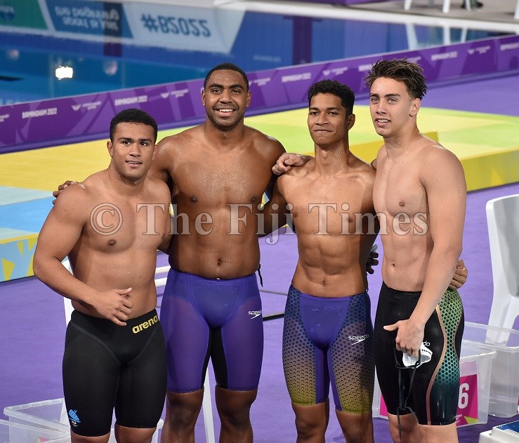 Birmingham 2022: Team Fiji swimmers finish sixth in relay final - The ...